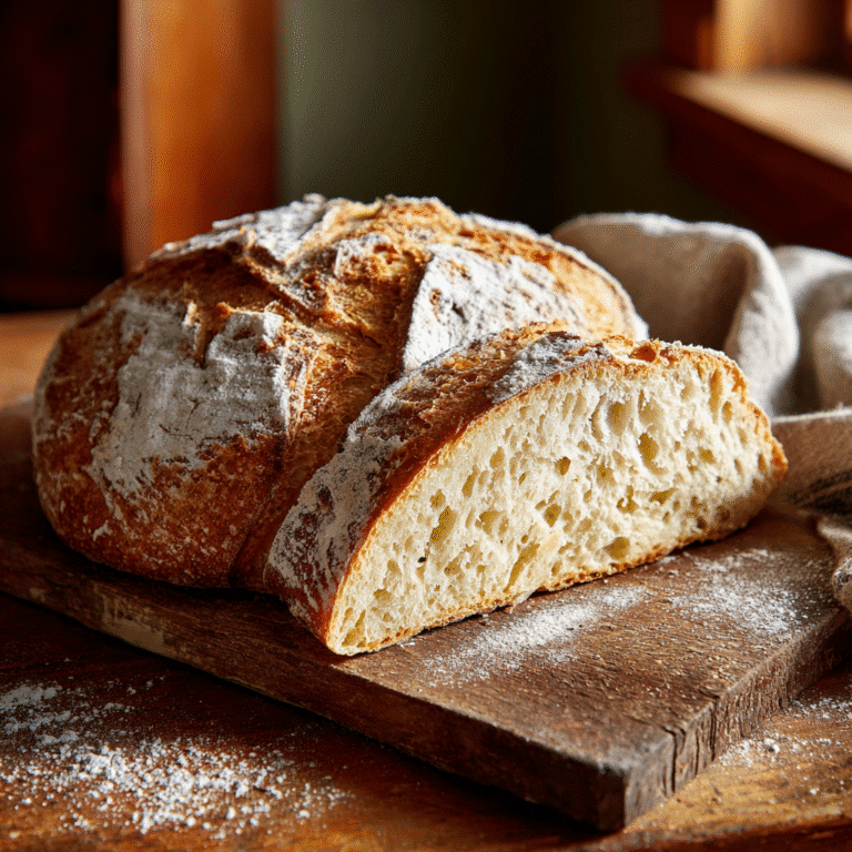 No Knead Gluten Free Bread: 1 Easy Rustic Recipe Guide 2025