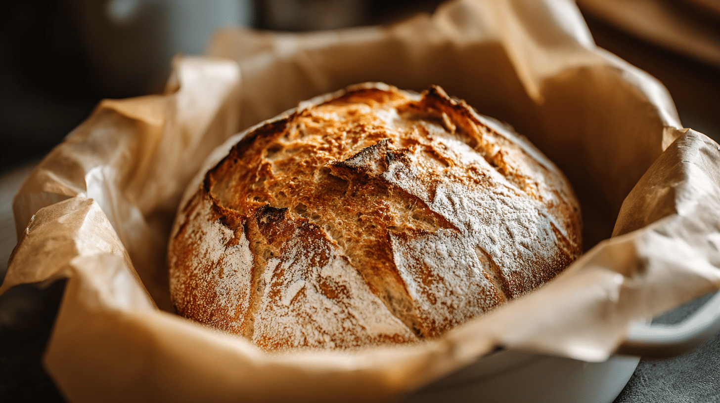 No Knead Gluten Free artisan Bread :1 Easy Recipe for Cozy Days