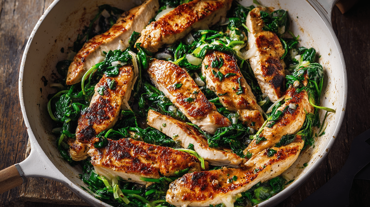 High Protein Turkey & Spinach Skillet: Easy Gluten-Free Dinner
