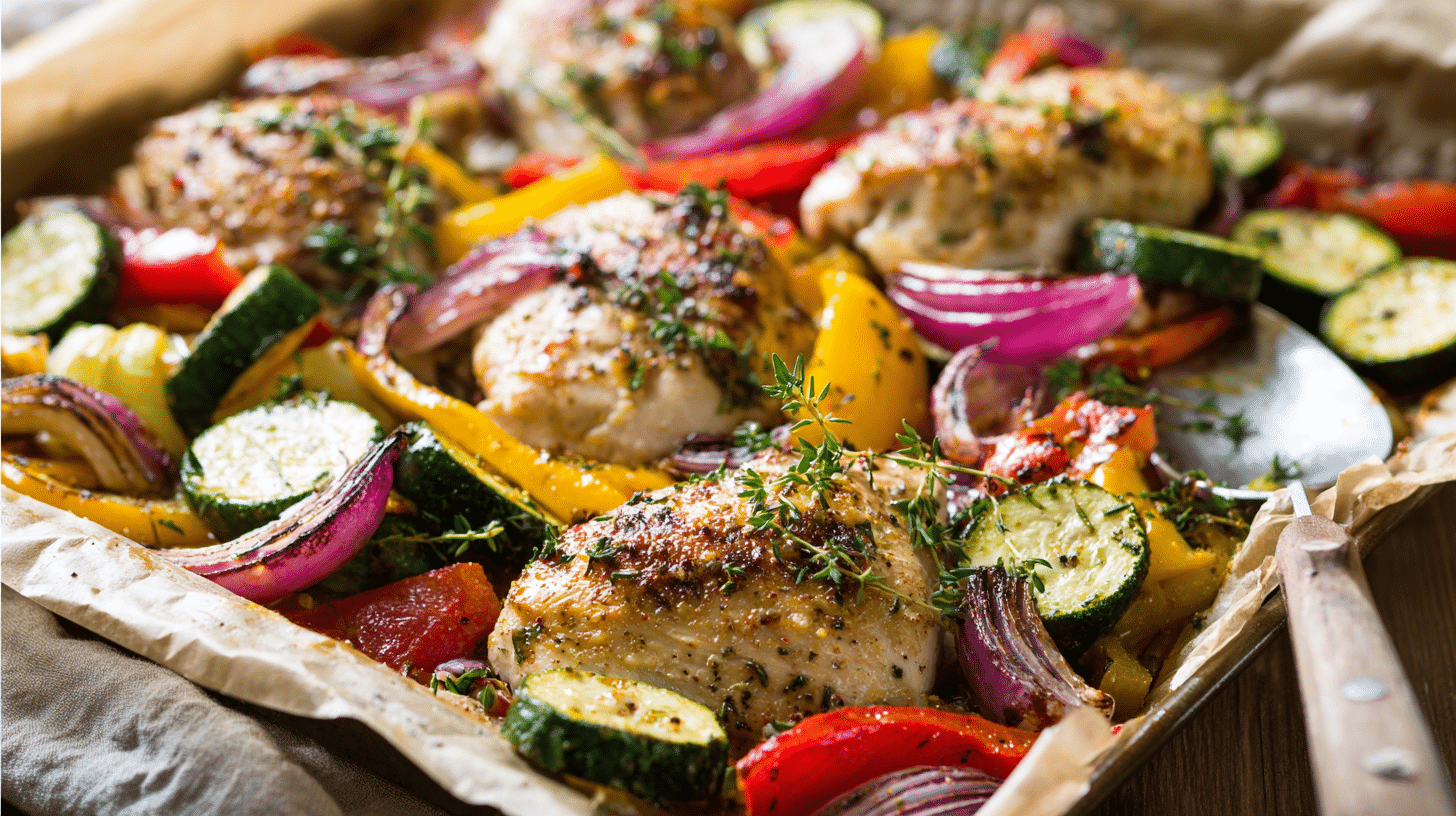 Clean Eating Low Carb Sheet Pan Meal: 1 Cozy Weeknight Favorite